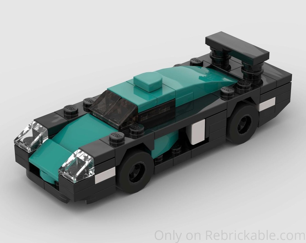 LEGO MOC-248957 Maserati MC12 GT1 Racing Car - Half Speed Champions ...