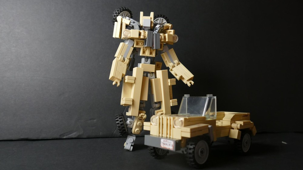 LEGO MOC-248961 Treker: Jeep Transformer by R60 | Rebrickable - Build ...