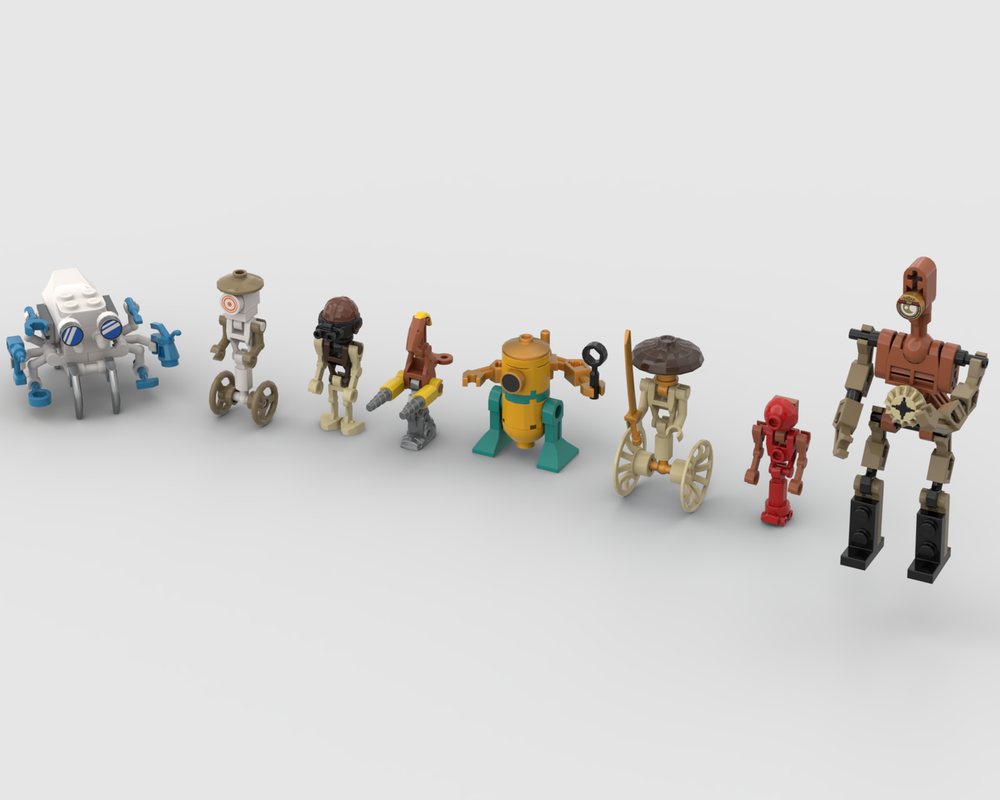 LEGO MOC-248973 Tatooine Droids by sgomezb | Rebrickable - Build with LEGO