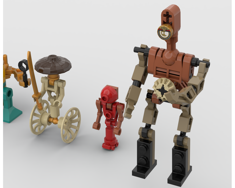LEGO MOC-248973 Tatooine Droids by sgomezb | Rebrickable - Build with LEGO