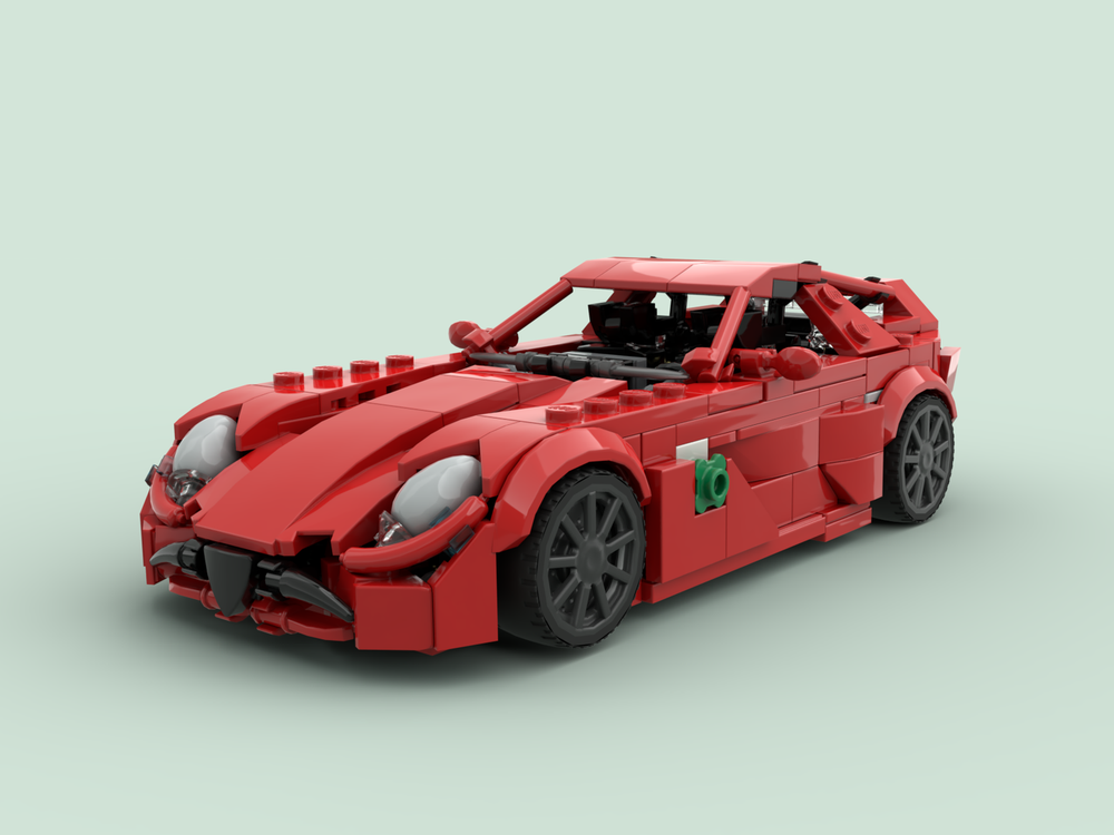 LEGO MOC-248977 2010 Alfa Romeo TZ3 Corsa by Gren_Mamba | Rebrickable ...