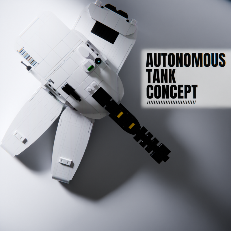 LEGO MOC-248979 Autonomous Tank Concept by Futurism_Lego | Rebrickable ...