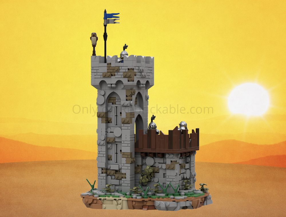 LEGO MOC-249013 Owl's Watchtower by raguidel | Rebrickable - Build with ...