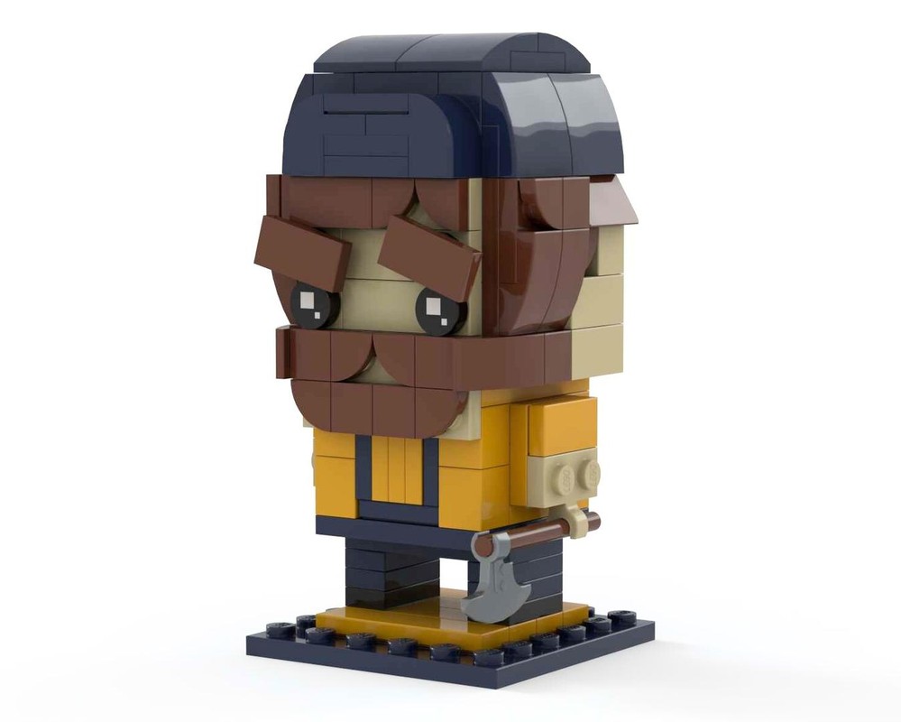 LEGO MOC-249020 Louie Lumberjack (NAU Mascot) Brickhead by Timmy_Bricks ...