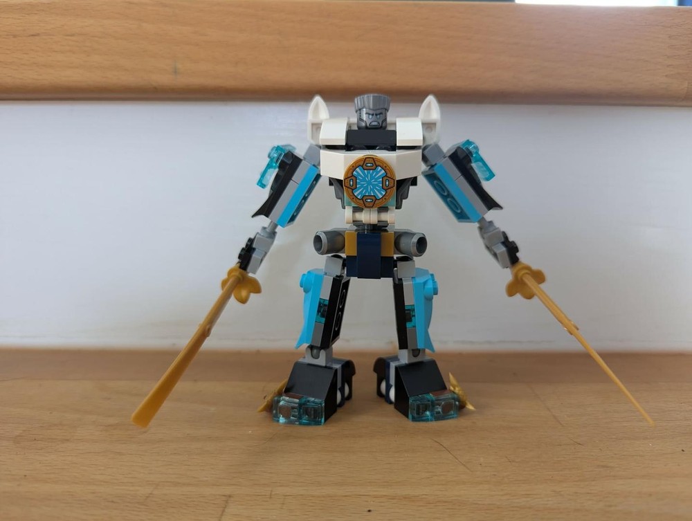 LEGO MOC-249035 Robot Zane v.2 by Firedragon85 | Rebrickable - Build ...