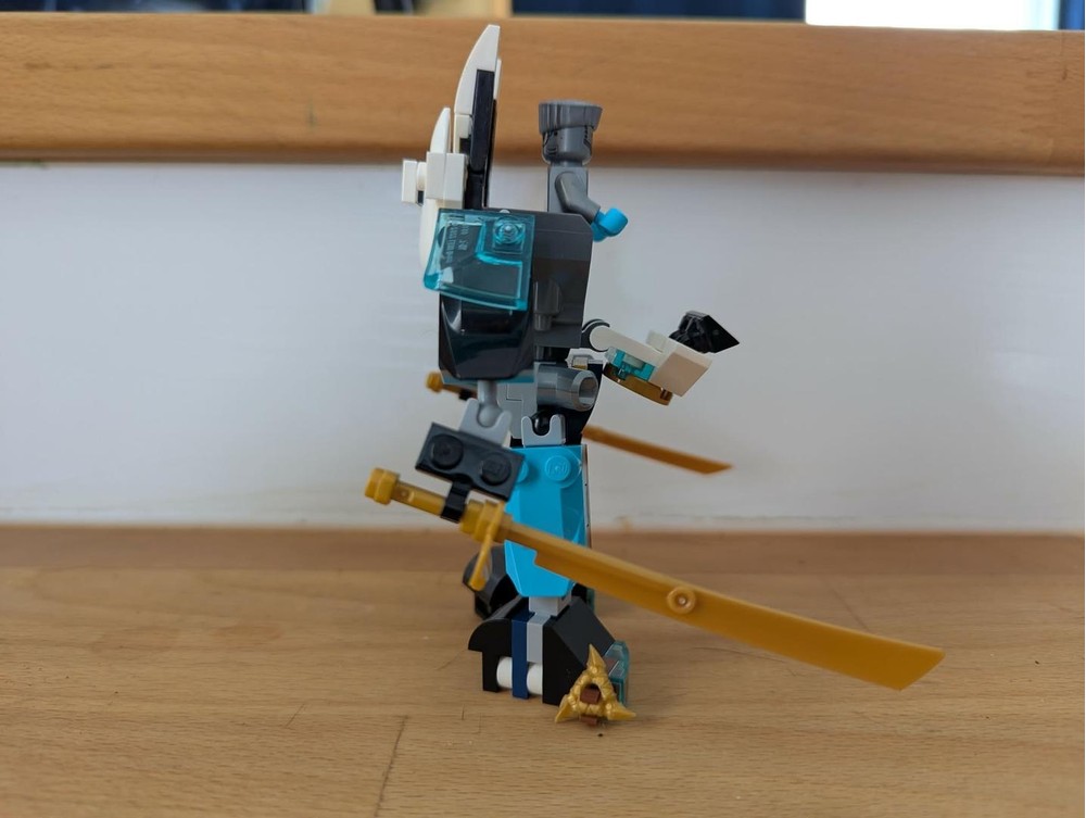 LEGO MOC-249035 Robot Zane v.2 by Firedragon85 | Rebrickable - Build ...
