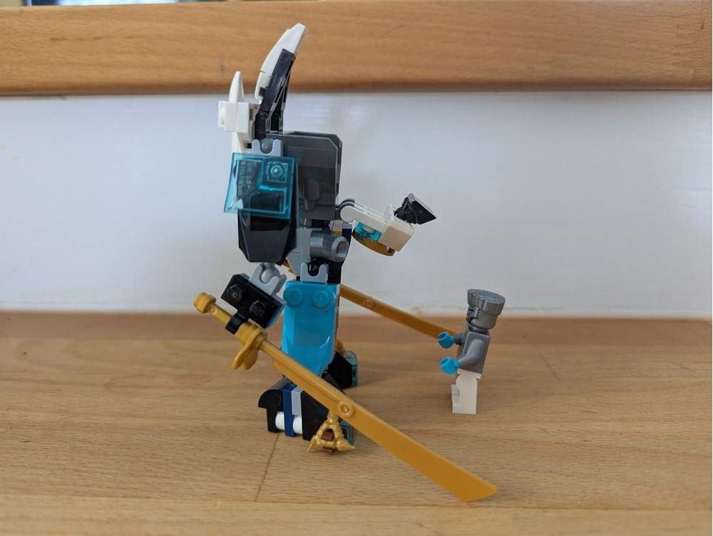 LEGO MOC-249035 Robot Zane v.2 by Firedragon85 | Rebrickable - Build ...