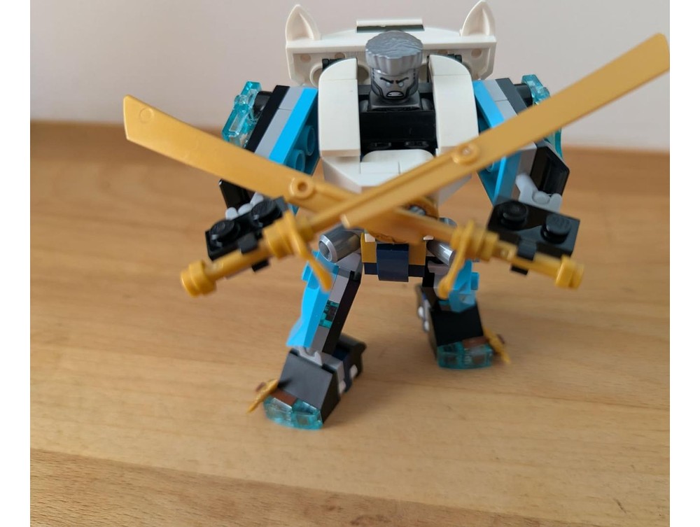 LEGO MOC-249035 Robot Zane v.2 by Firedragon85 | Rebrickable - Build ...