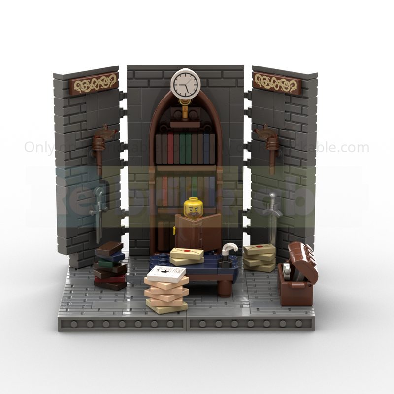 LEGO MOC The Old Library by ElrondBrickbuilder | Rebrickable - Build ...