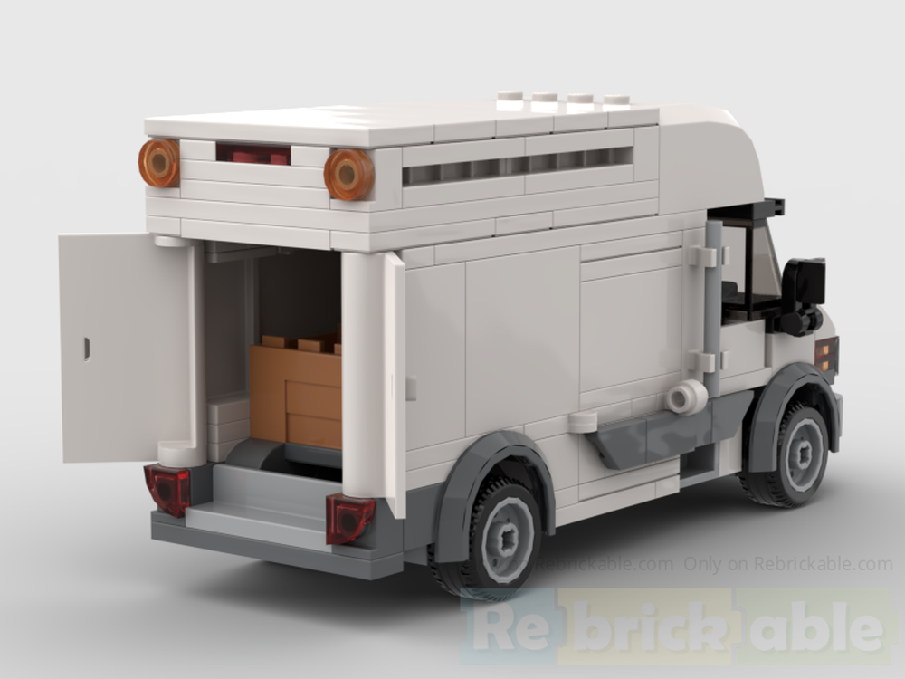 LEGO MOC-249069 Delivery Van by kotska261 | Rebrickable - Build with LEGO