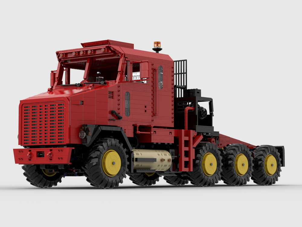 LEGO MOC-249111 Oshkosh M1070 military truck8x8/6 by LingKong ...