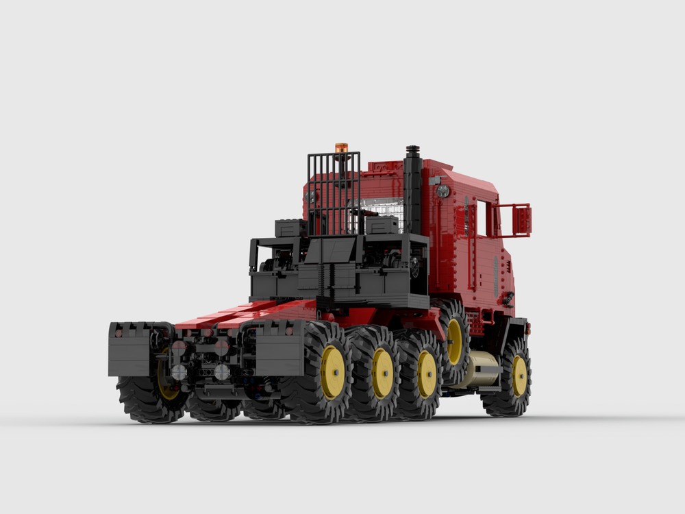 LEGO MOC-249111 Oshkosh M1070 military truck8x8/6 by LingKong ...
