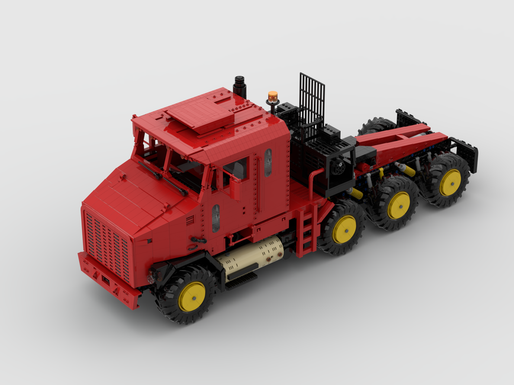 LEGO MOC-249111 Oshkosh M1070 military truck8x8/6 by LingKong ...