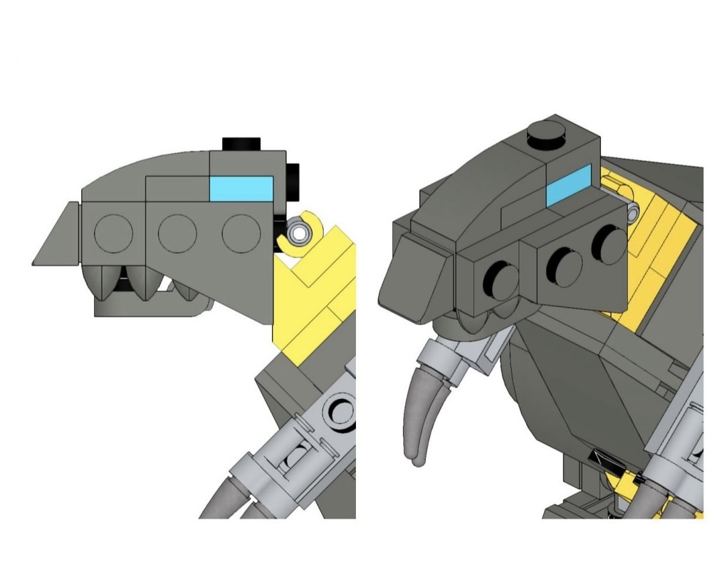LEGO MOC-249125 Dinobot Grimlock - G1 by DoctorDarby | Rebrickable ...