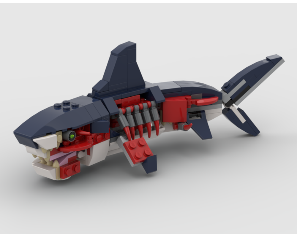 LEGO MOC-249127 zombie shark 31088 by IdeasBricks | Rebrickable - Build ...