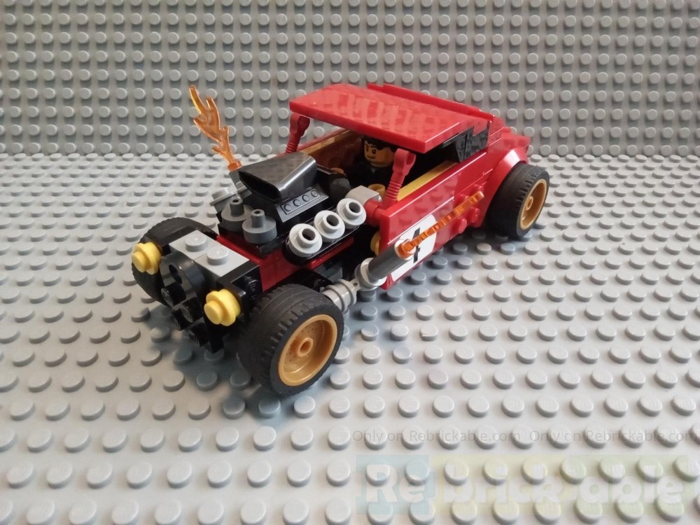 LEGO MOC-249156 Rat Rod by ExoticButter751 | Rebrickable - Build with LEGO