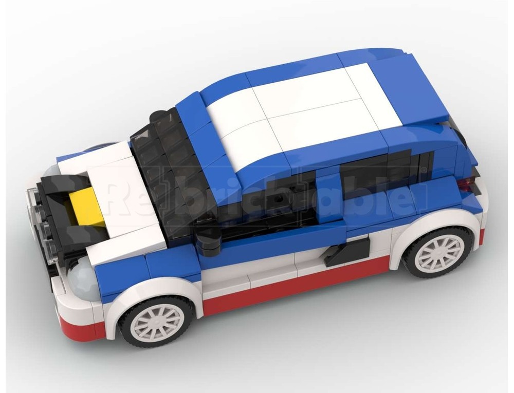 LEGO MOC Clio V6 Phase 1 Rally Car by williweb | Rebrickable - Build ...