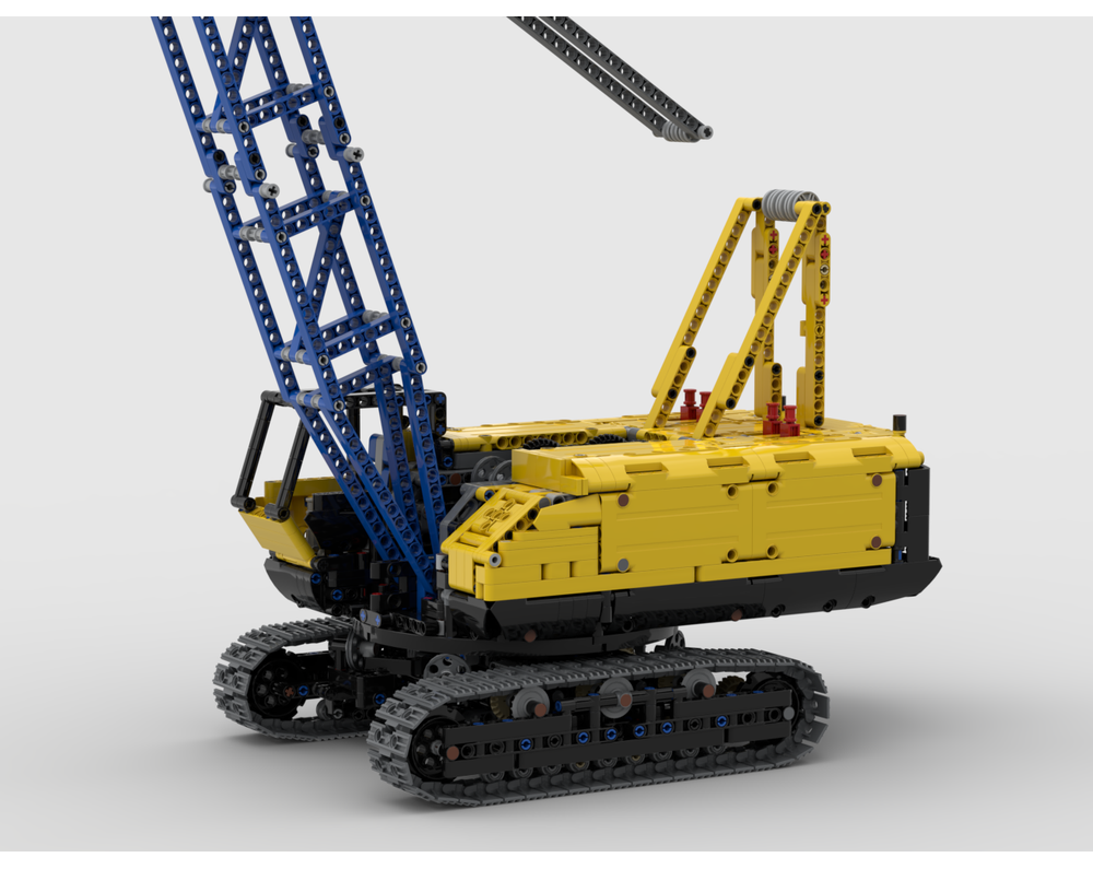 LEGO MOC-249173 Crawler crane by ErikK | Rebrickable - Build with LEGO