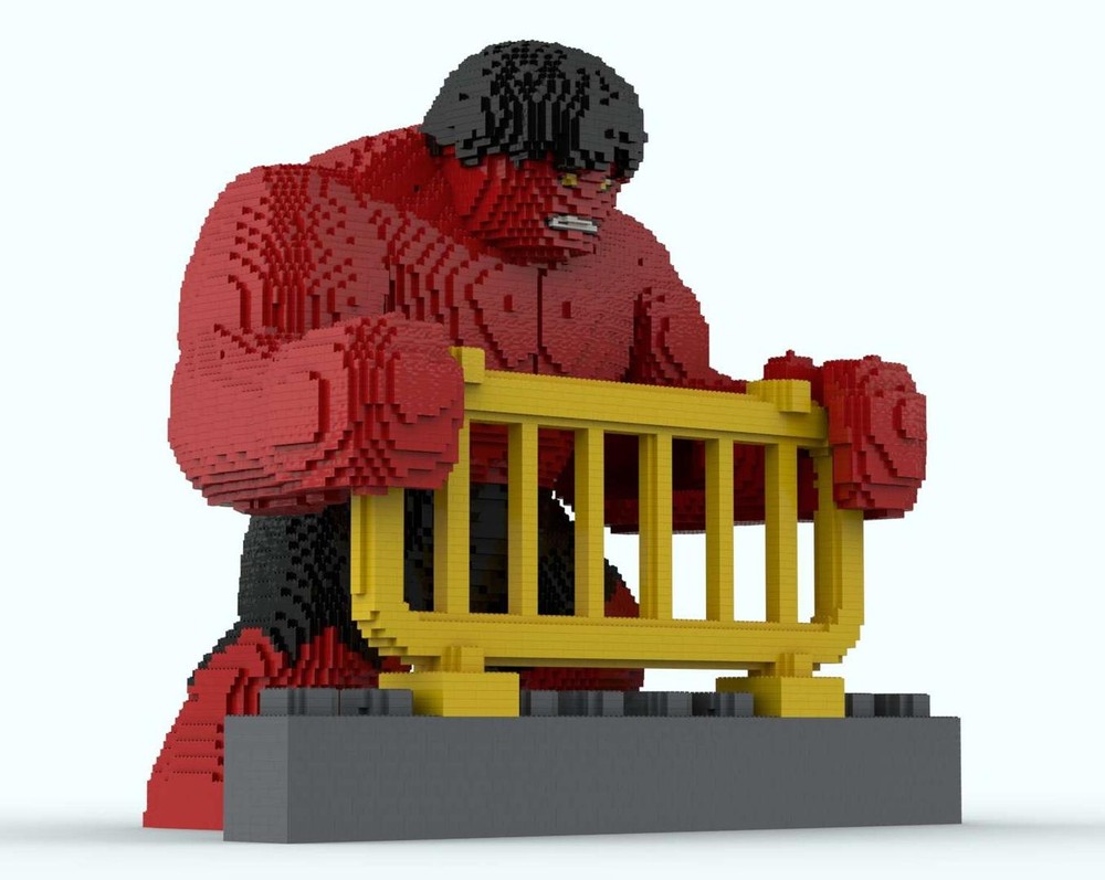 LEGO MOC-249183 Superhero Monster - Upscaled Brick Figure by ...