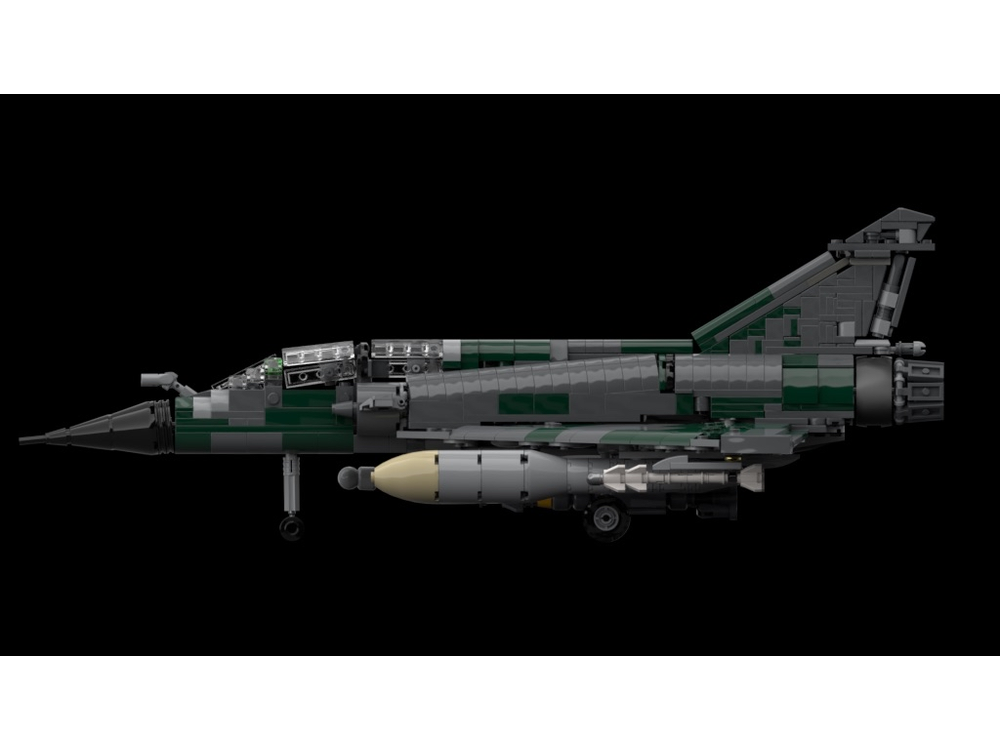 LEGO MOC Mirage-2000 N/D by TheKansan | Rebrickable - Build with LEGO