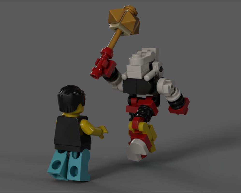LEGO MOC-249202 Battle Beast (Playscale) by EthanB420 | Rebrickable ...