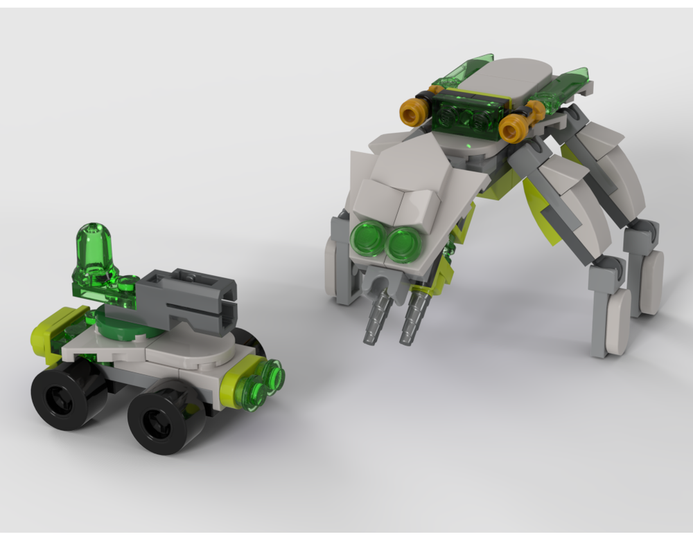 LEGO MOC-249205 Z-Blob vs Space Mantis by mocktail | Rebrickable ...