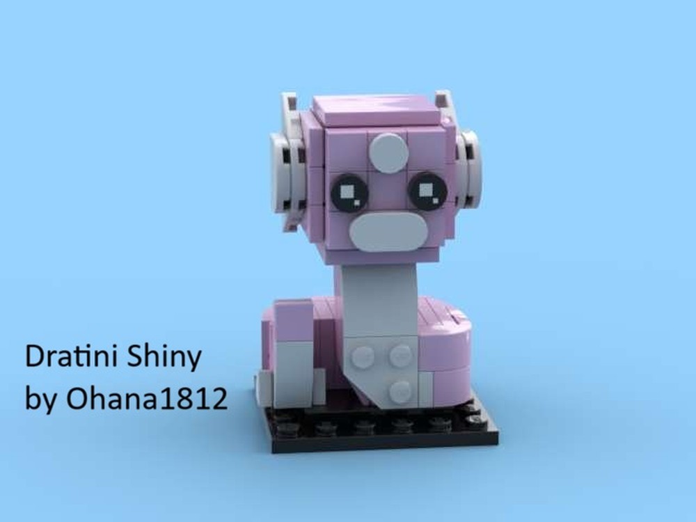 LEGO MOC-249220 Dratini Shiny by Ohana1812 | Rebrickable - Build with LEGO