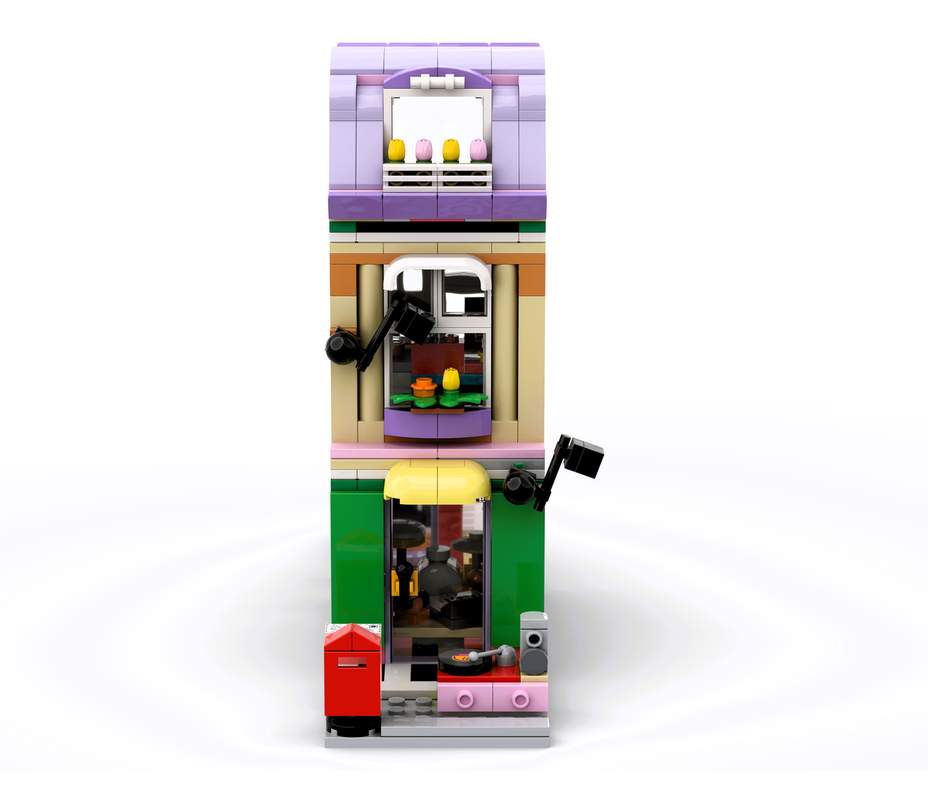 LEGO MOC-249291 Music Store Modular Alternate build of 42653 by re ...