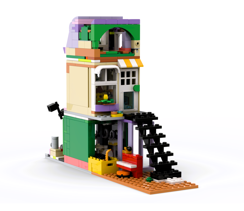 LEGO MOC-249291 Music Store Modular Alternate build of 42653 by re ...