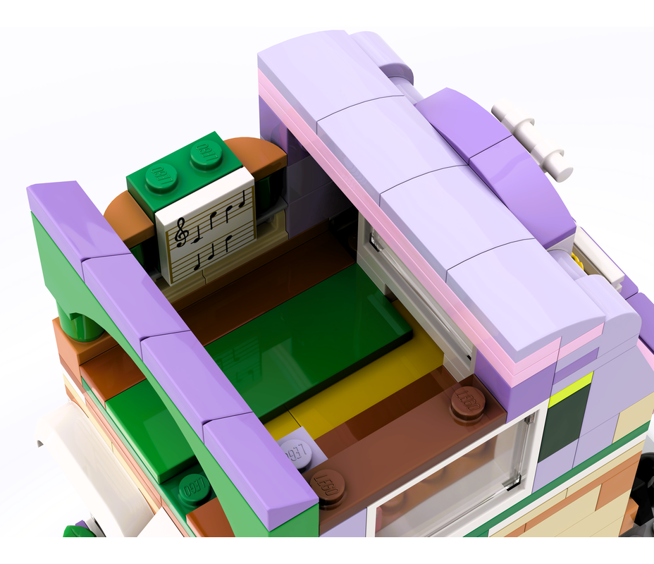LEGO MOC-249291 Music Store Modular Alternate build of 42653 by re ...