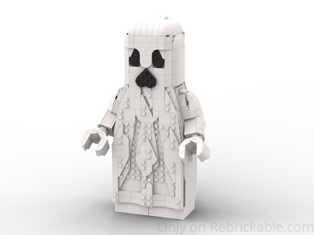 LEGO MOC-249340 up scaled ghost minifigure by penguin_bobo ...