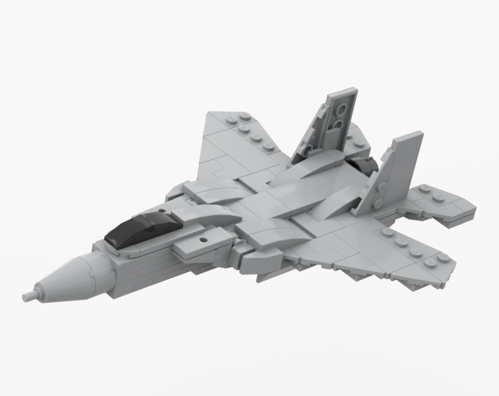 LEGO MOC Mini F-15 Eagle by yash_khaitan | Rebrickable - Build with LEGO