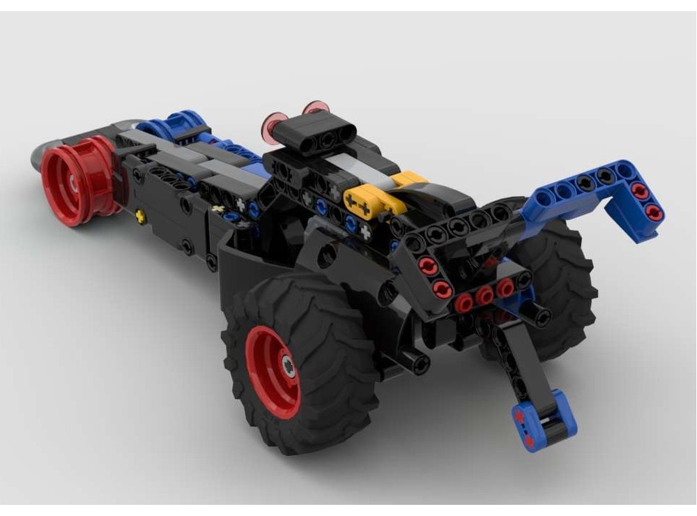 LEGO MOC Dragster 42219 Alternate Build by ErikGS | Rebrickable - Build ...