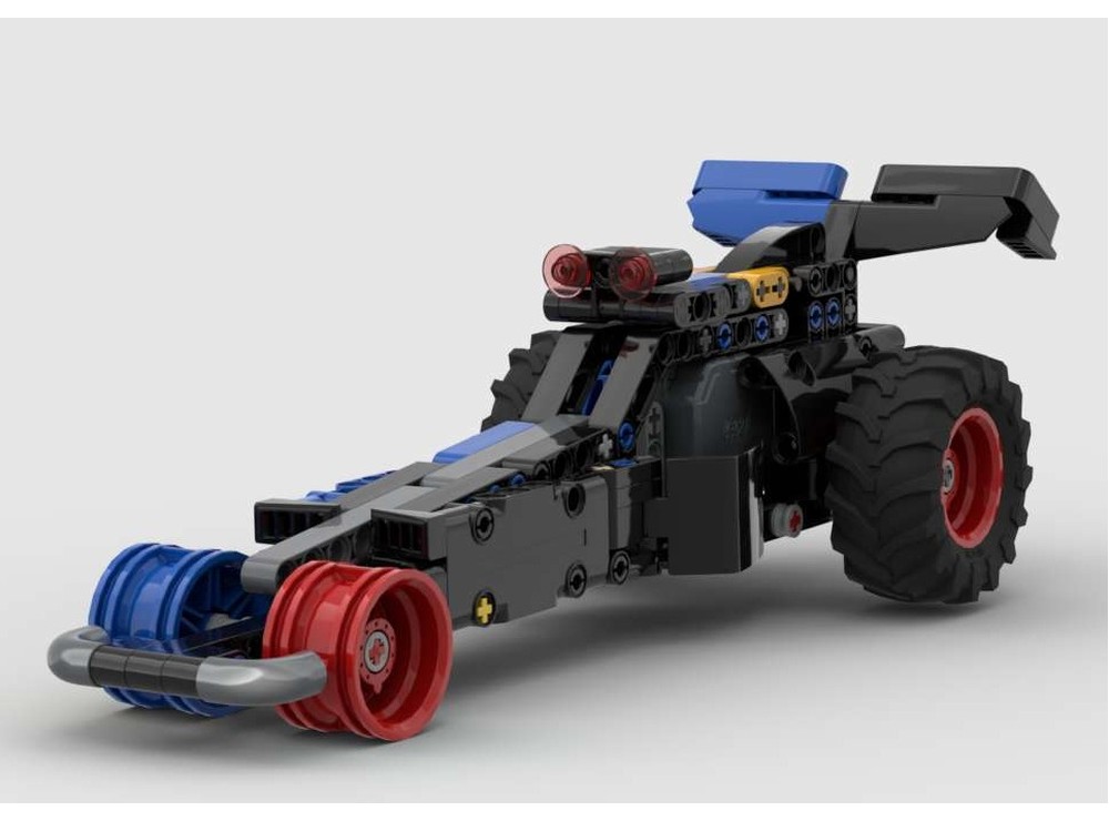 LEGO MOC Dragster 42219 Alternate Build by ErikGS | Rebrickable - Build ...