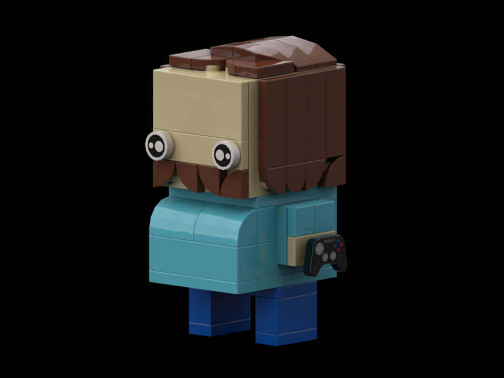 LEGO MOC-249401 Jack Black by Bricktherory | Rebrickable - Build with LEGO