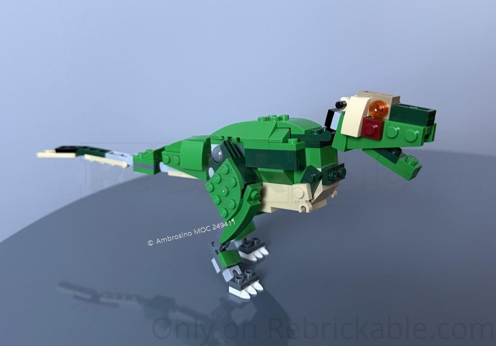 LEGO MOC-249411 31058 Tyrannosaurus rex (accurate, minifig scale) by ...