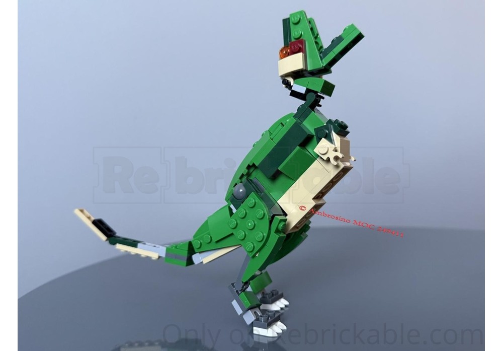 LEGO MOC-249411 31058 Tyrannosaurus rex (accurate, minifig scale) by ...