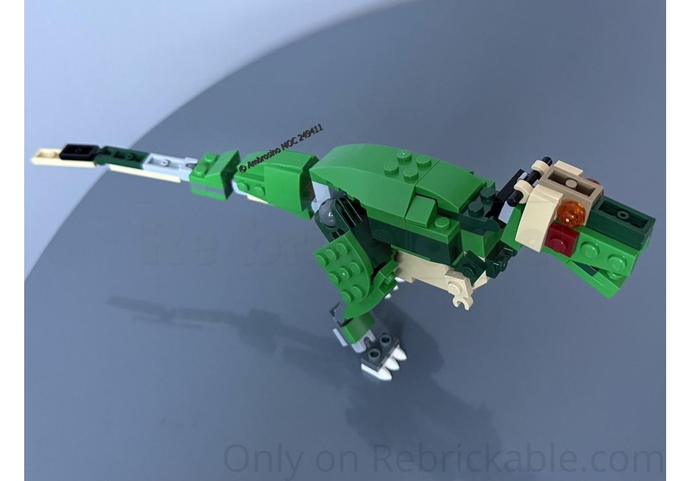 LEGO MOC-249411 31058 Tyrannosaurus rex (accurate, minifig scale) by ...