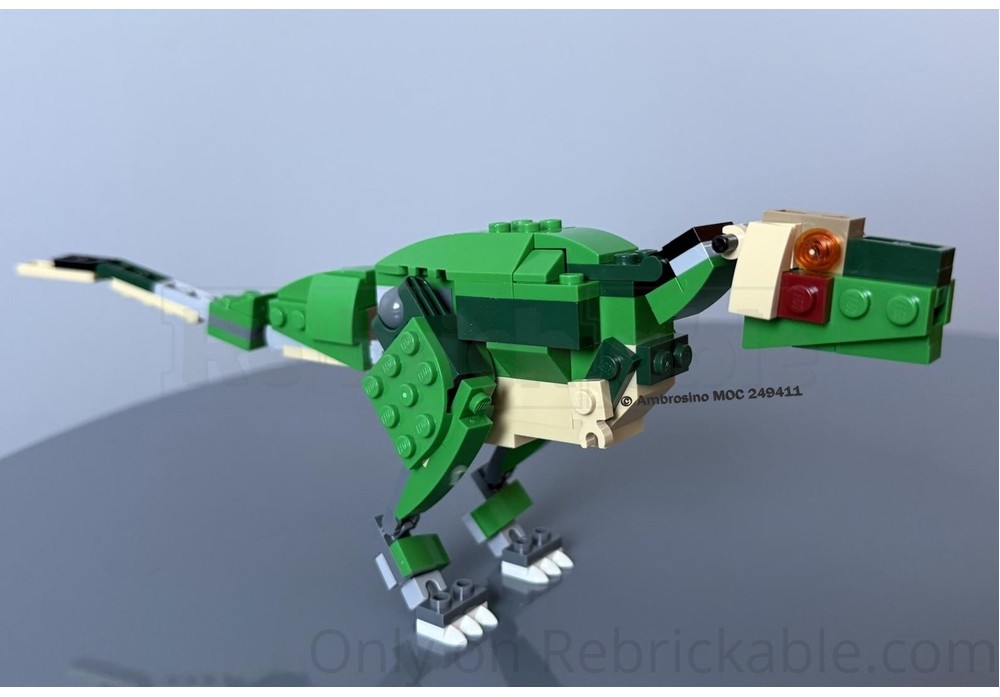 LEGO MOC-249411 31058 Tyrannosaurus rex (accurate, minifig scale) by ...