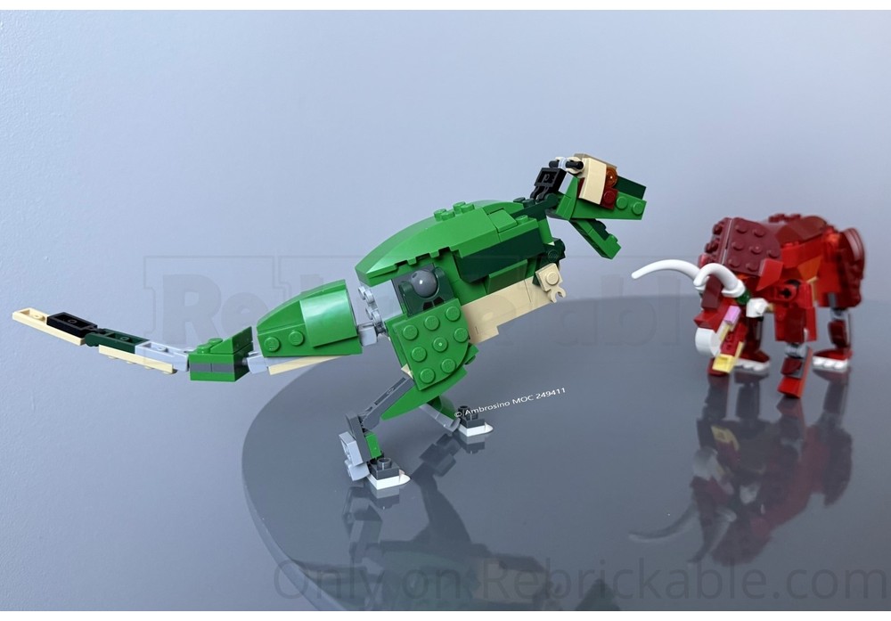 LEGO MOC-249411 31058 Tyrannosaurus rex (accurate, minifig scale) by ...