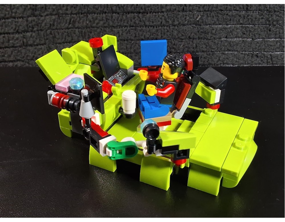 LEGO MOC-249427 77237 Tech Desk by booknerd10 | Rebrickable - Build ...