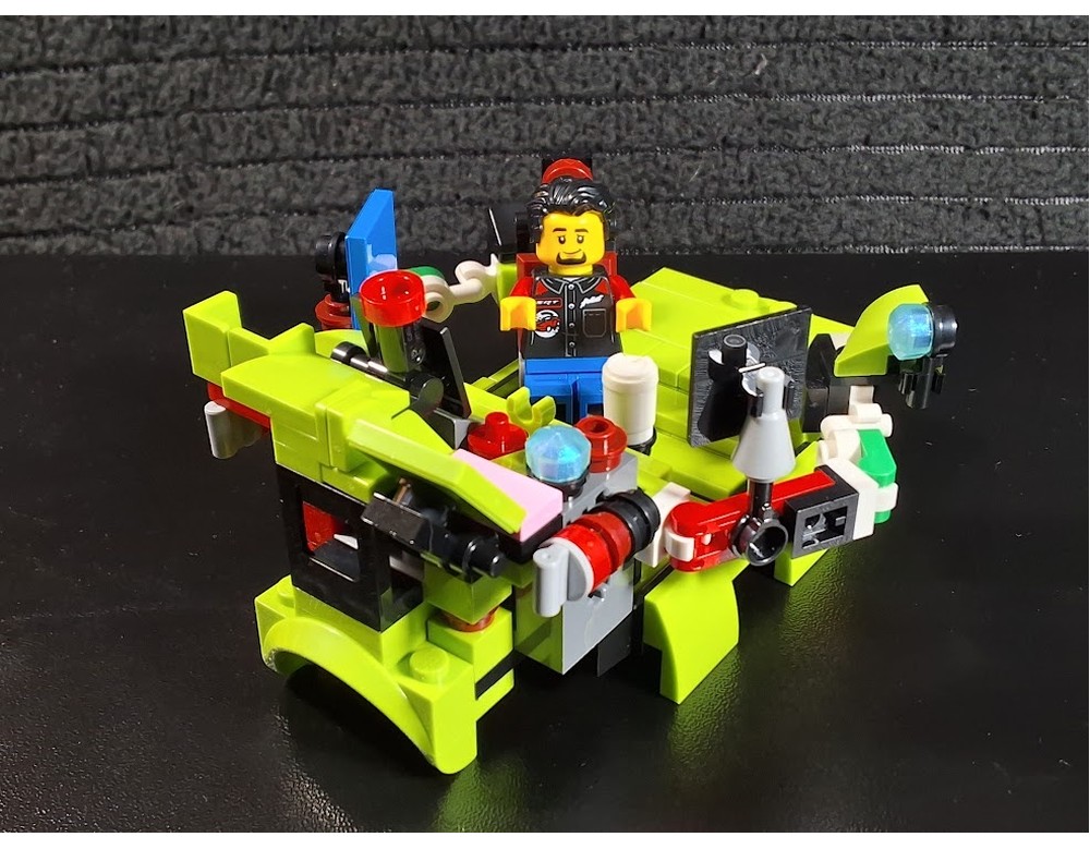 LEGO MOC-249427 77237 Tech Desk by booknerd10 | Rebrickable - Build ...