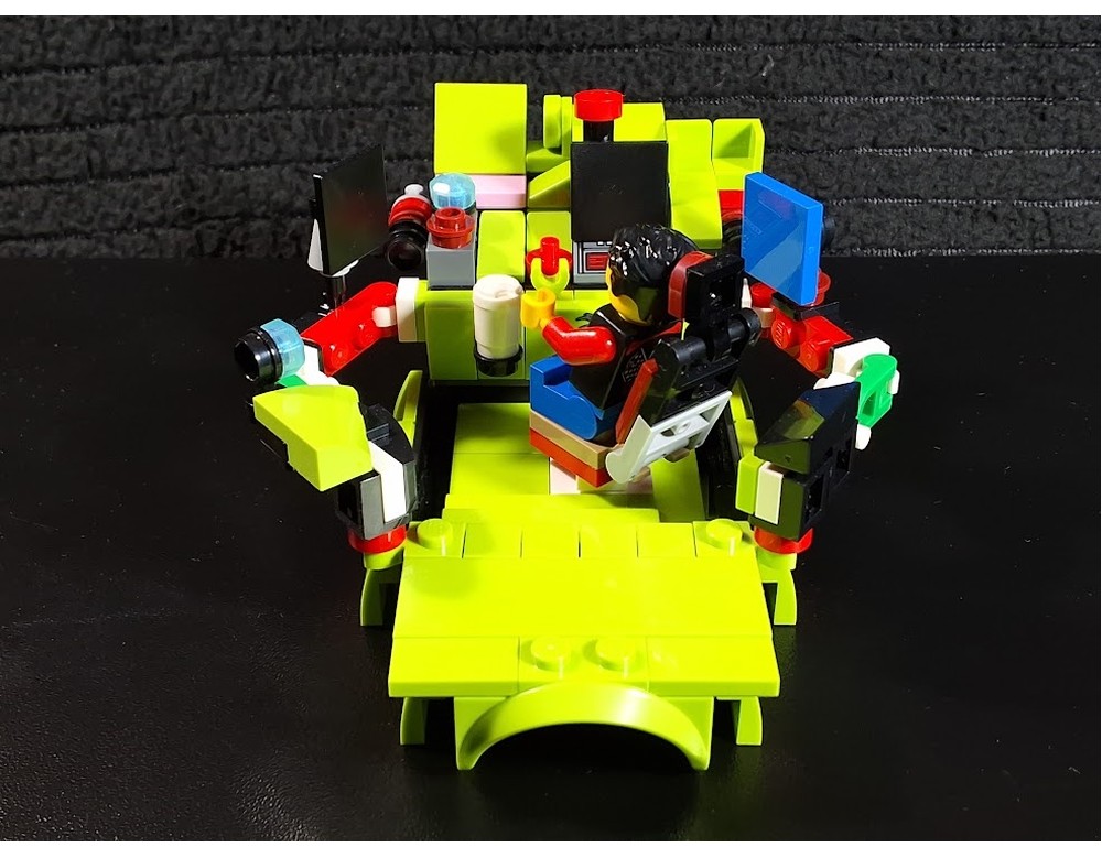 LEGO MOC-249427 77237 Tech Desk by booknerd10 | Rebrickable - Build ...