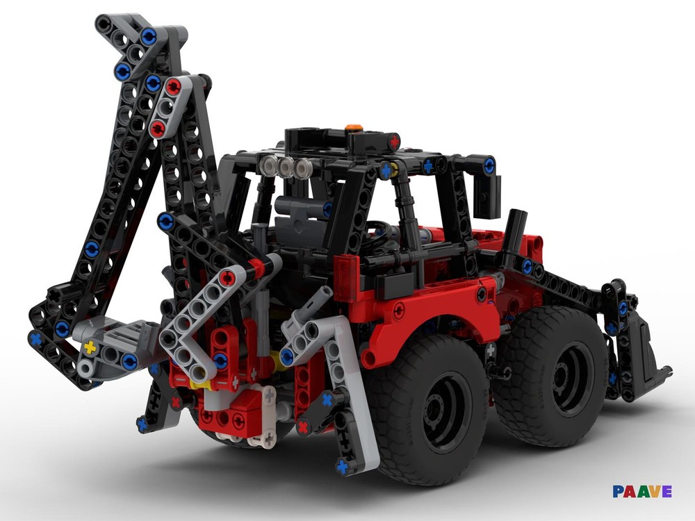 LEGO MOC-249444 42213 Backhoe Loader by paave | Rebrickable - Build ...