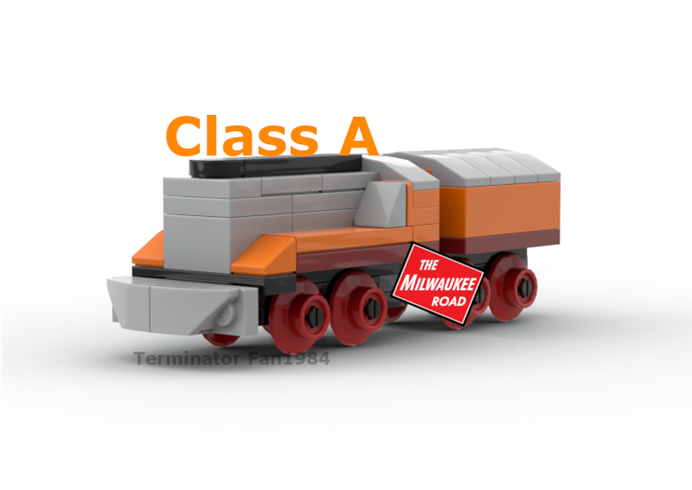 LEGO MOC-249454 Mini Milwaukee Road Class A by TerminatorFan1984 ...