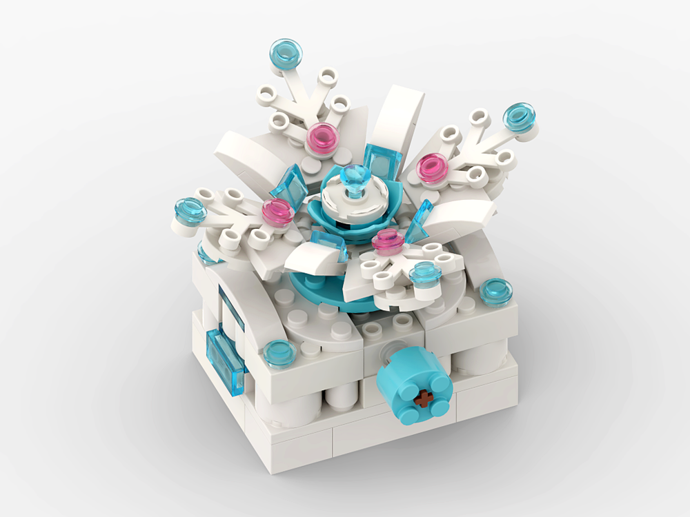 LEGO MOC TurnPlant Box #5 Snow Crystal Flower by Agilinzzz ...