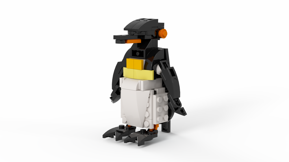 LEGO MOC-249513 King Penguin by Perlin | Rebrickable - Build with LEGO