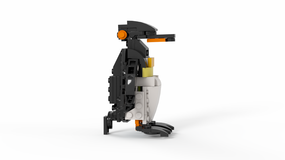LEGO MOC-249513 King Penguin by Perlin | Rebrickable - Build with LEGO