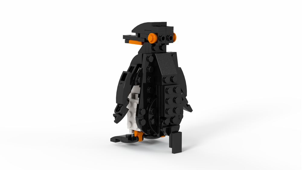 LEGO MOC-249513 King Penguin by Perlin | Rebrickable - Build with LEGO