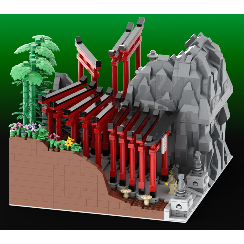 LEGO MOC-249538 Thousands of Torii Gates by ShowMeTheBrick ...